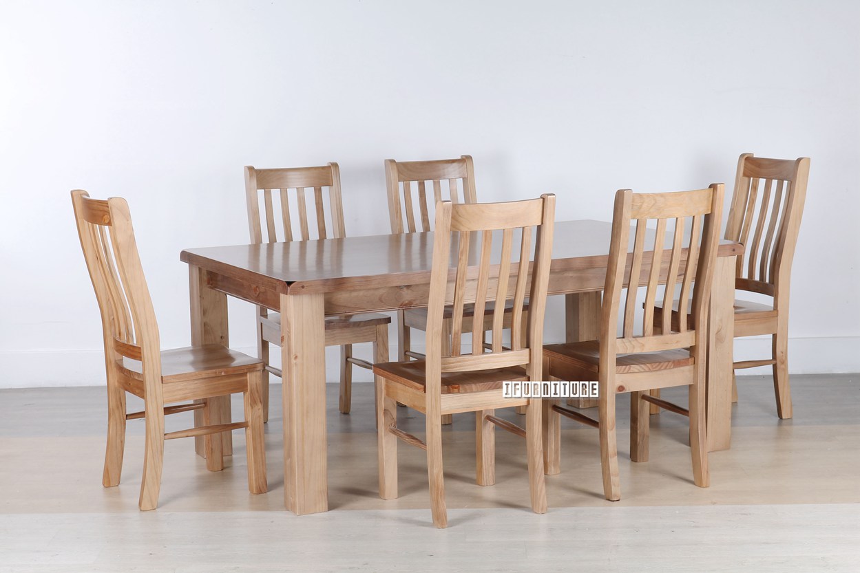 FRANCO 2.1m Dining Table *Solid NZ Pine