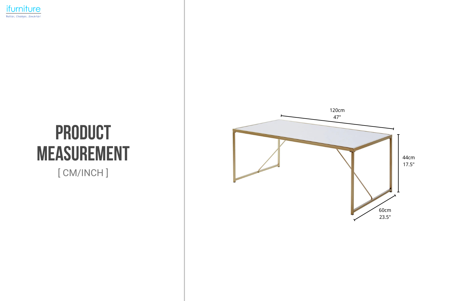 Serene Rectangular Coffee Table 5030