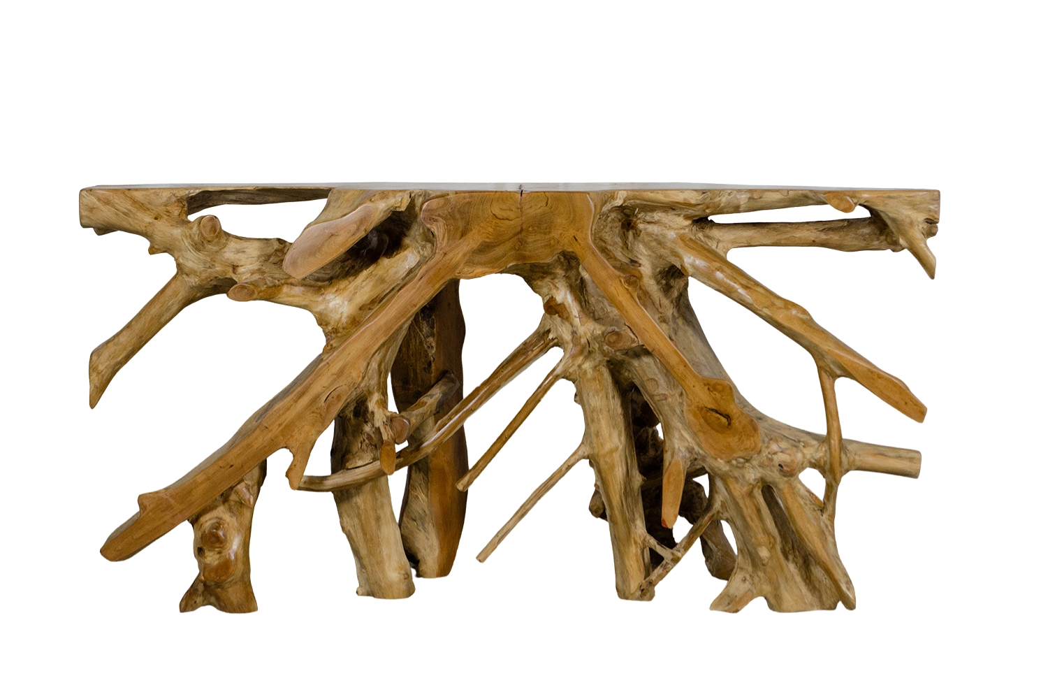 TAKARA 150 Handcrafted Teak Root Console Table