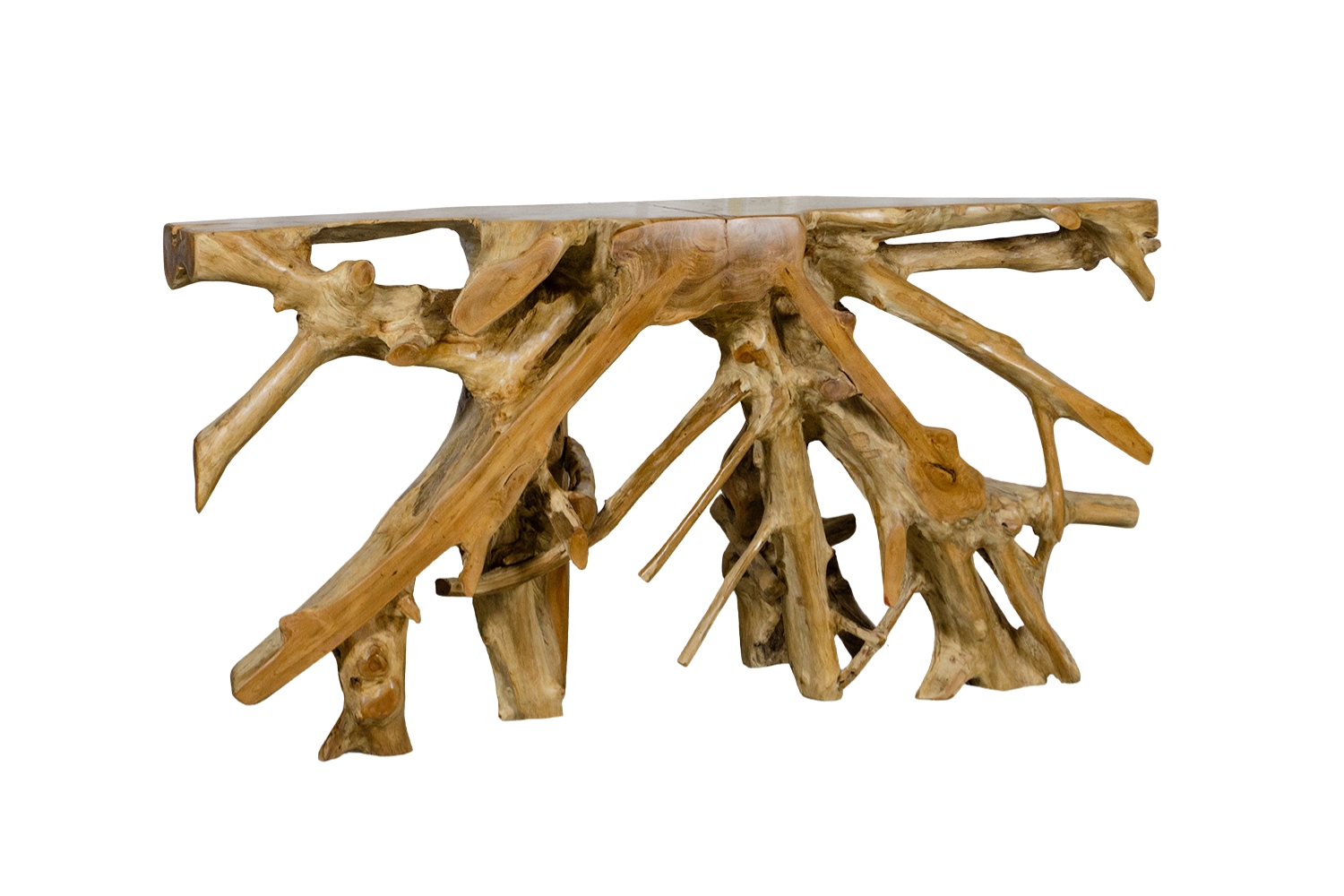 TAKARA 150 Handcrafted Teak Root Console Table