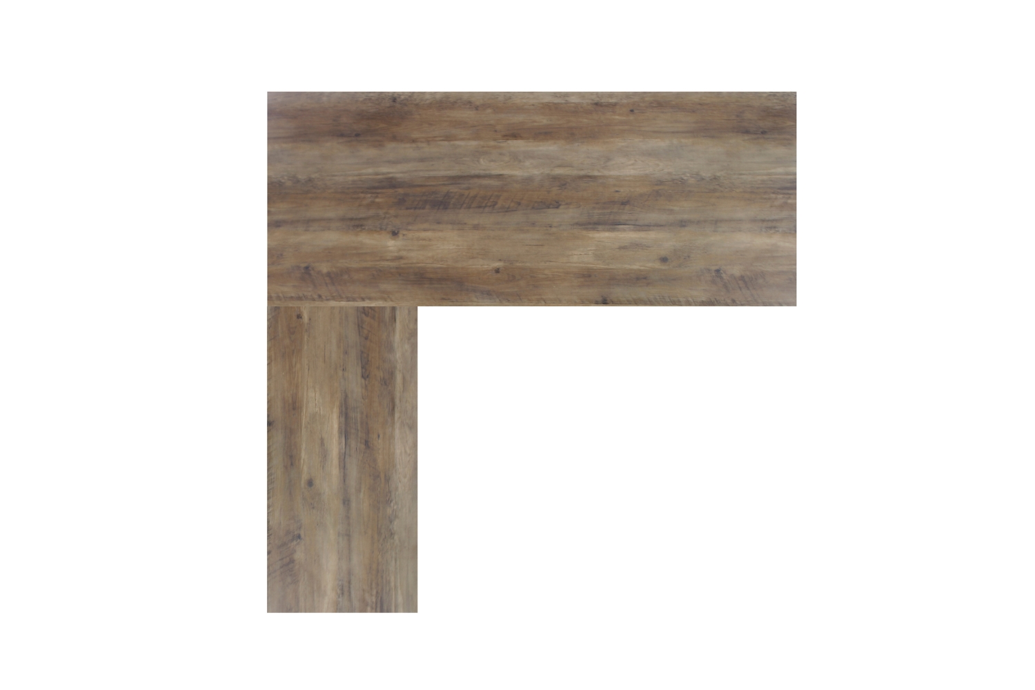 ELBIN L-Shaped Desk with Integrated Storage Compartment