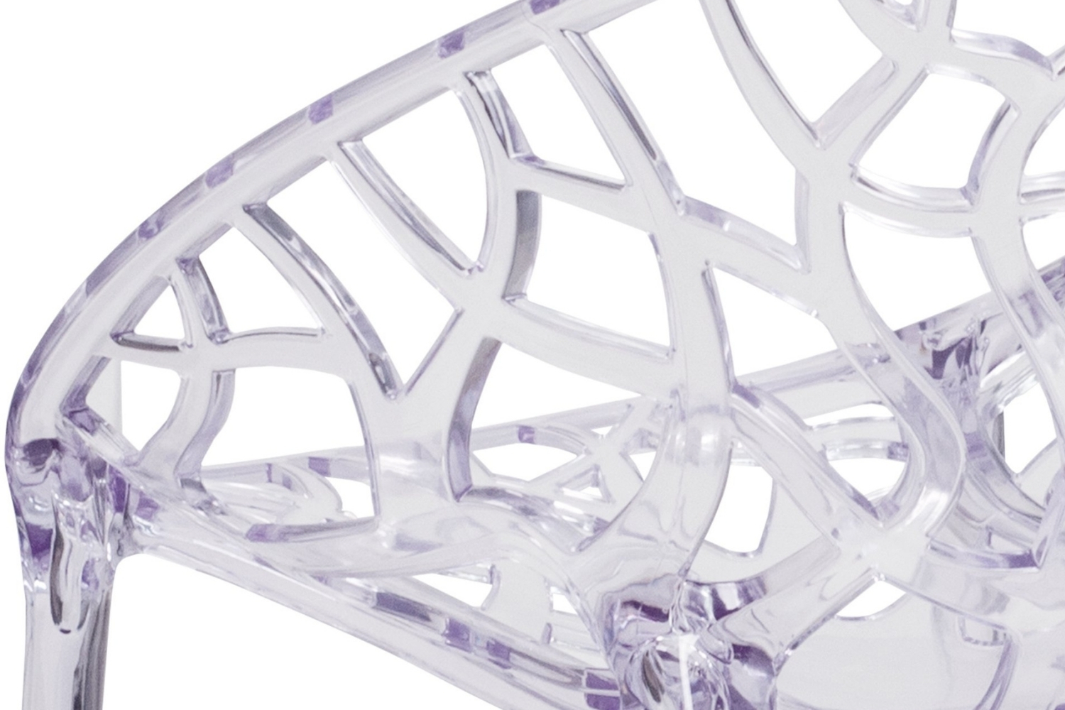 FLORA Stackable Transparent Chair