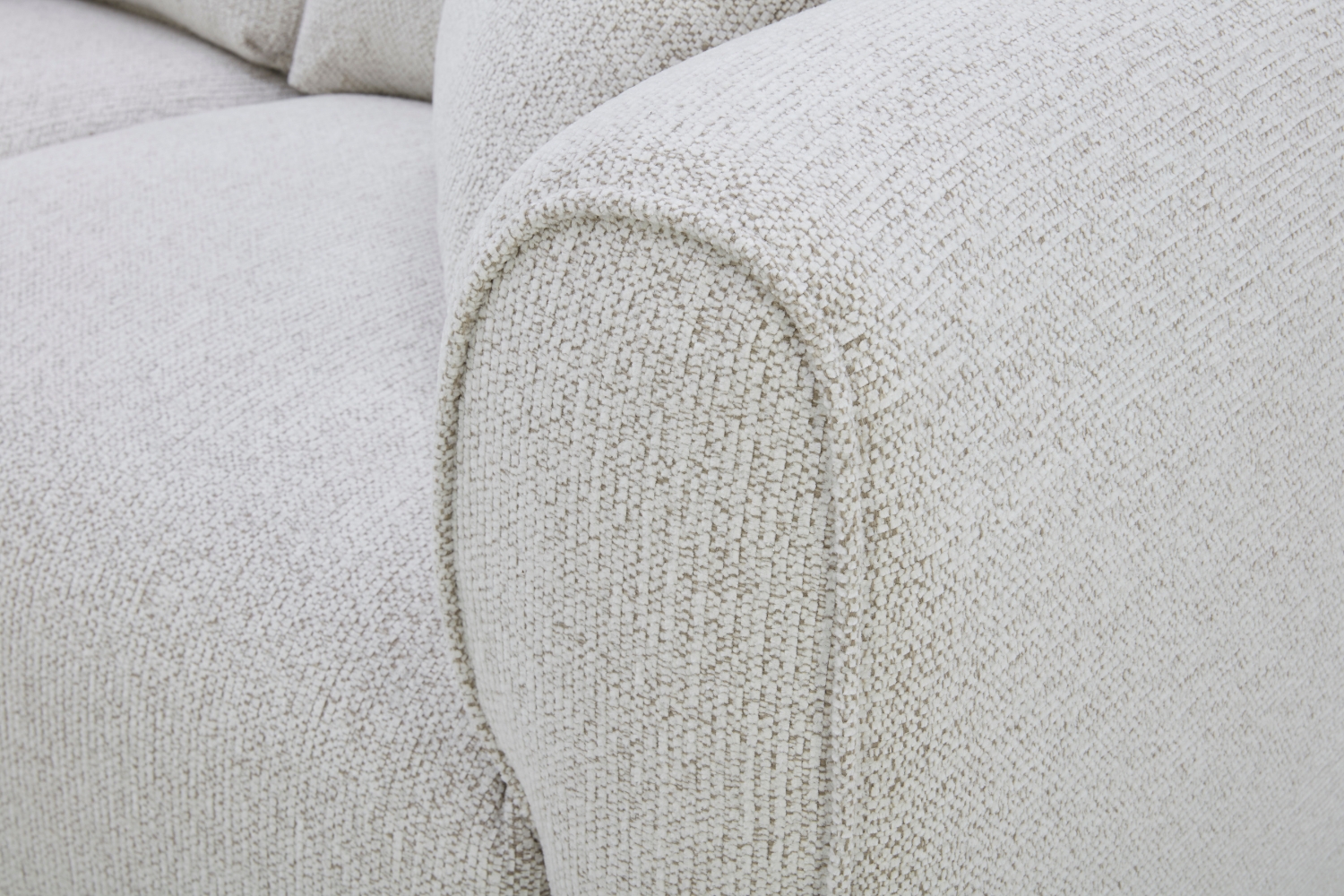 RIVANO 3/2 Seater Fabric Sofa Range (Off-White)