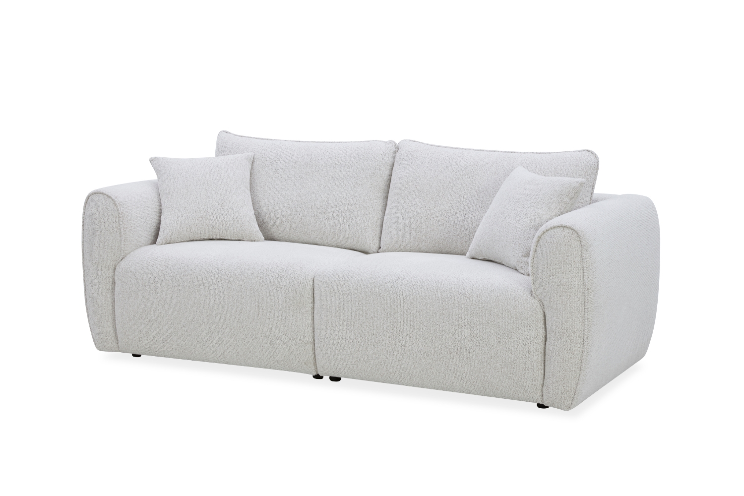 RIVANO 3/2 Seater Fabric Sofa Range (Off-White) - 3+2 Sofa Set