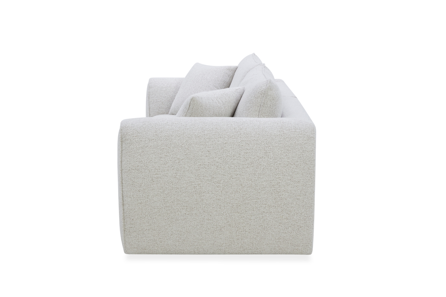 RIVANO 3/2 Seater Fabric Sofa Range (Off-White) - 3+2 Sofa Set