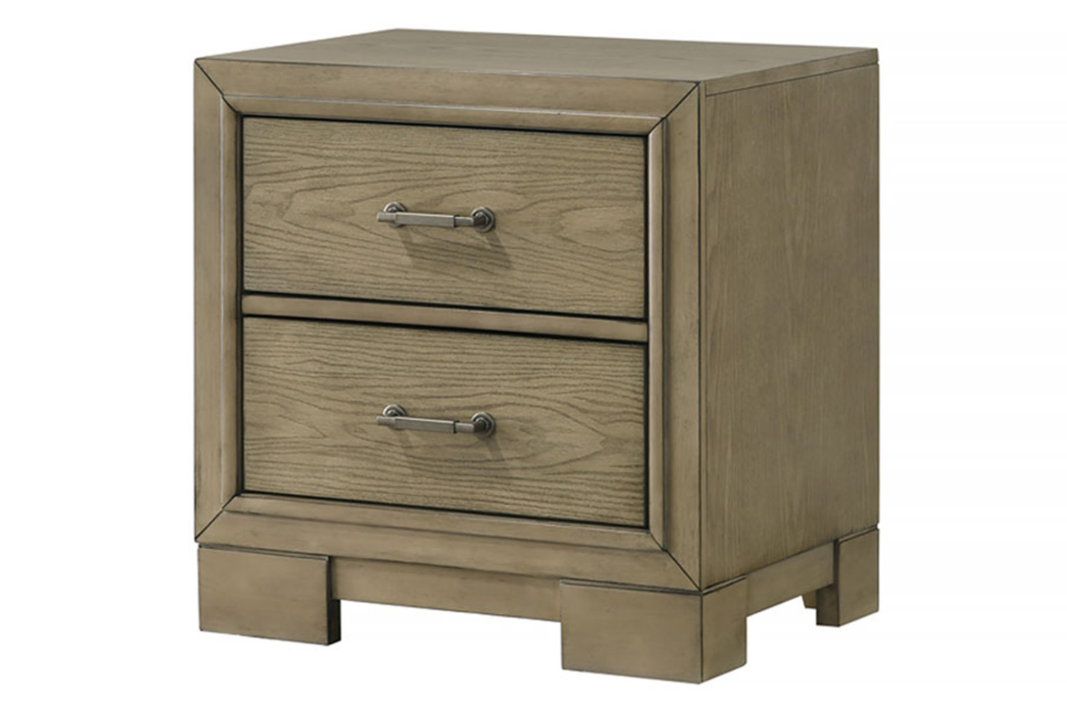 KENORA 2-Drawer Bedside Table