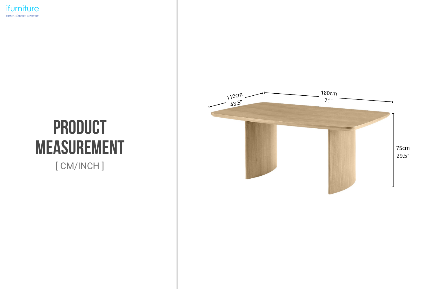 ROOSTER 180 Dining Table