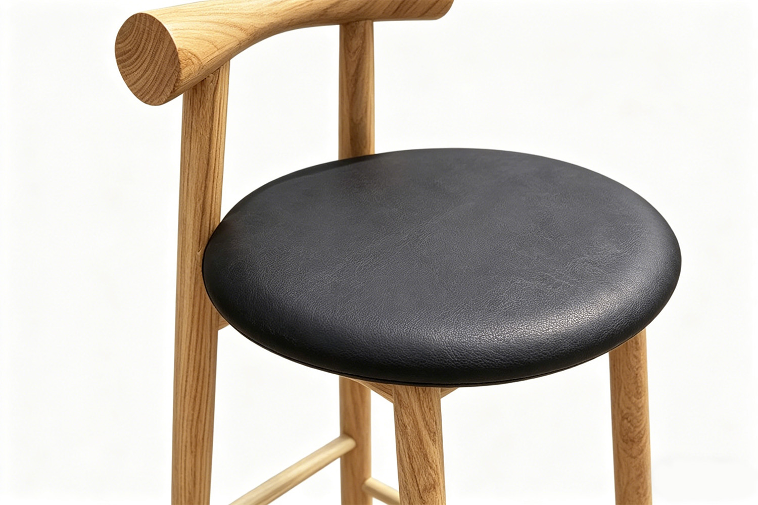 FIORD Solid Wood Bar Chair